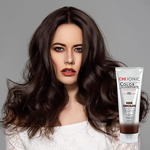 CHI Ionic Color Illuminate Conditioners - 95% Natural. Sulfate, Paraben and Gluten Free - 8.5 oz