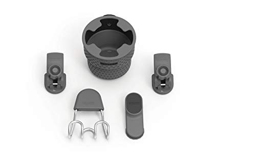 Skip Hop Universal Stroller Accessory Starter Set, Stroll & Connect, Grey