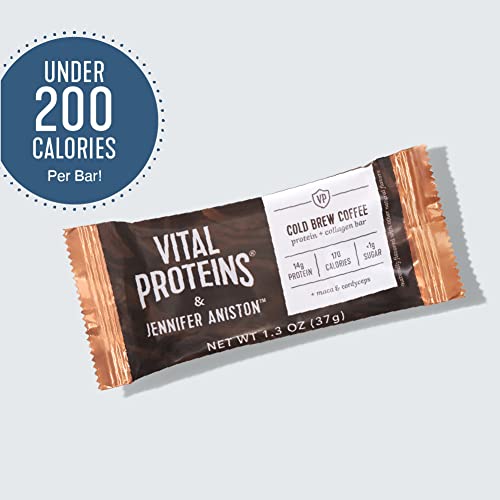 Vital Proteins® & Jennifer Aniston™ Cold Brew Coffee Flavored Protein and Collagen Bar 12-count box