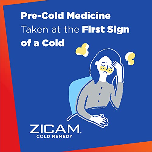 Zicam Cold Remedy RapidMelts, Elderberry Citrus Flavor, 25 Count (Pack of 1)