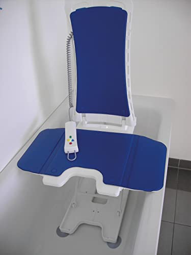 Drive DeVilbiss Healthcare Bellavita Lightweight Reclining Bath Lift with Blue Covers