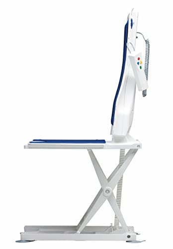 Drive DeVilbiss Healthcare Bellavita Lightweight Reclining Bath Lift with Blue Covers