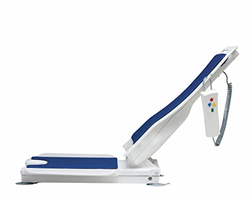 Drive DeVilbiss Healthcare Bellavita Lightweight Reclining Bath Lift with Blue Covers