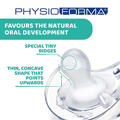 Chicco Silicone Physio Soft Soother Baby Dummy 0M+