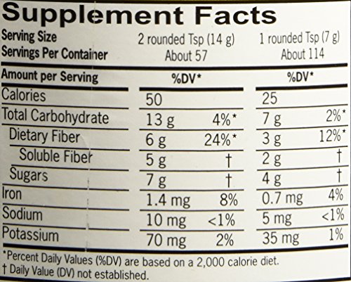 Equate Daily Fiber Multi-Benefit Fiber Powder, 114 Ct, 29 Oz