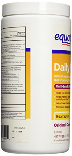 Equate Daily Fiber Multi-Benefit Fiber Powder, 114 Ct, 29 Oz