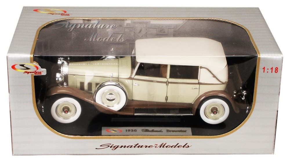 1930 Packard Brewster, Beige/Tan - Signature Models 18103F - 1/18 Scale Diecast Model Car