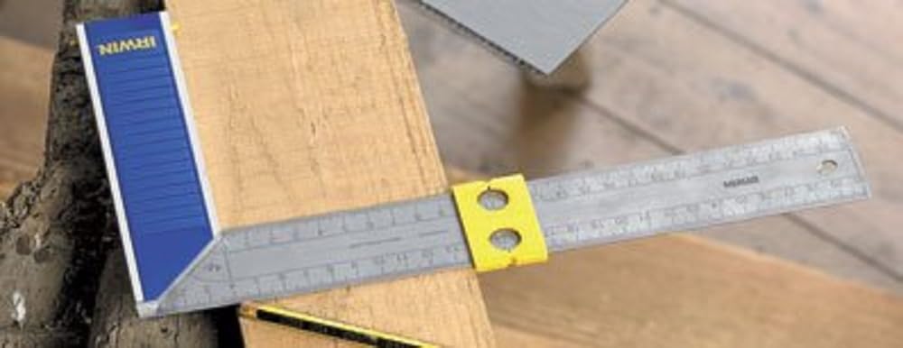 Irwin 10503544 Aluminium Try and Mitre Square 300mm