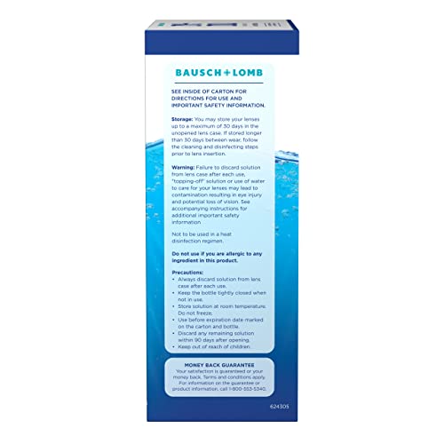 Contact Lens Solution by Renu, Advanced Formula, 12 Fl Oz (Pack of 2)