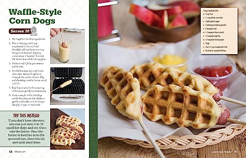 Waffle It! 101 Delicious Dishes to Create with Your Waffle Maker, Sandwich Maker, and Panini Press (Fox Chapel Publishing) Unique Recipes - Grilled Cheese, Apple Tarts, Wontons, French Toast, and More