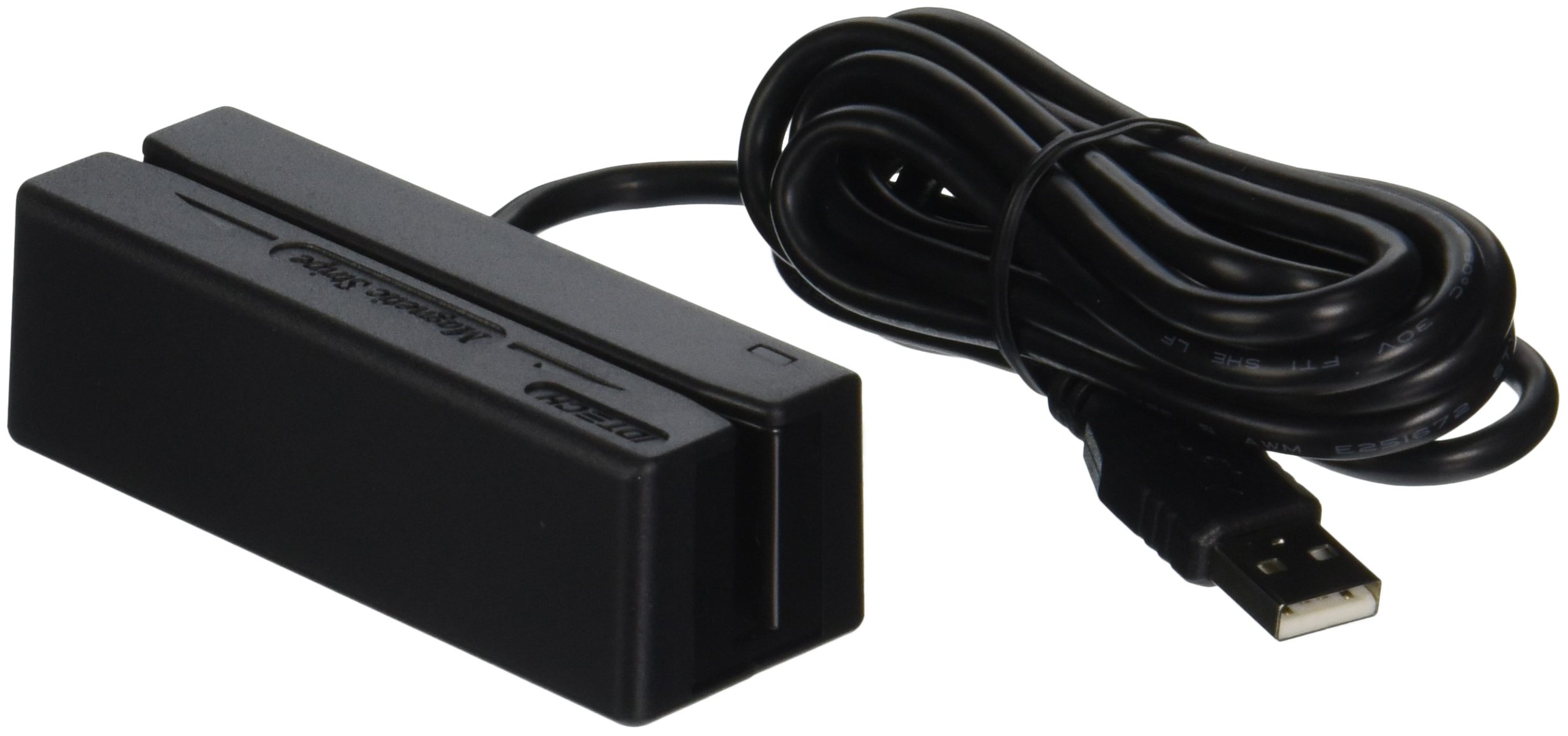 Idtech IDMB-334112B MiniMag II MagStripe Reader, Track 1 and 2, USB Keyboard Emulation, Black