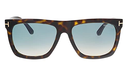 Tom Ford FT0513 Morgan Square Sunglasses, Dark Havana, 57-16-140