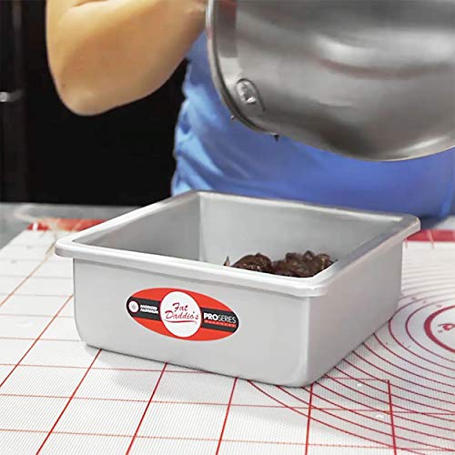 Fat Daddio's Anodized Aluminum Square Cake Pan, 11 x 3 Inch