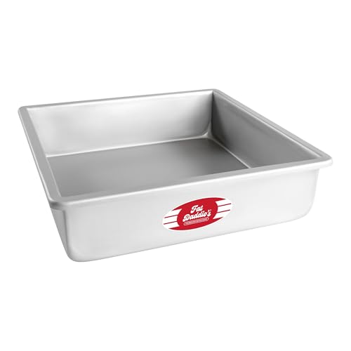 Fat Daddio's Anodized Aluminum Square Cake Pan, 11 x 3 Inch