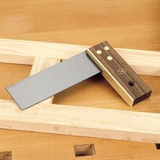CROWN Rosewood and Brass Try Square, 6"