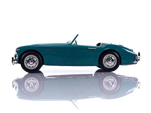 1959 Austin Healey 3000 Mk.1 RHD (Right Hand Drive) Green 1/18 Diecast Model Car by Norev 182600