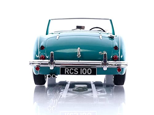 1959 Austin Healey 3000 Mk.1 RHD (Right Hand Drive) Green 1/18 Diecast Model Car by Norev 182600