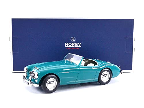1959 Austin Healey 3000 Mk.1 RHD (Right Hand Drive) Green 1/18 Diecast Model Car by Norev 182600