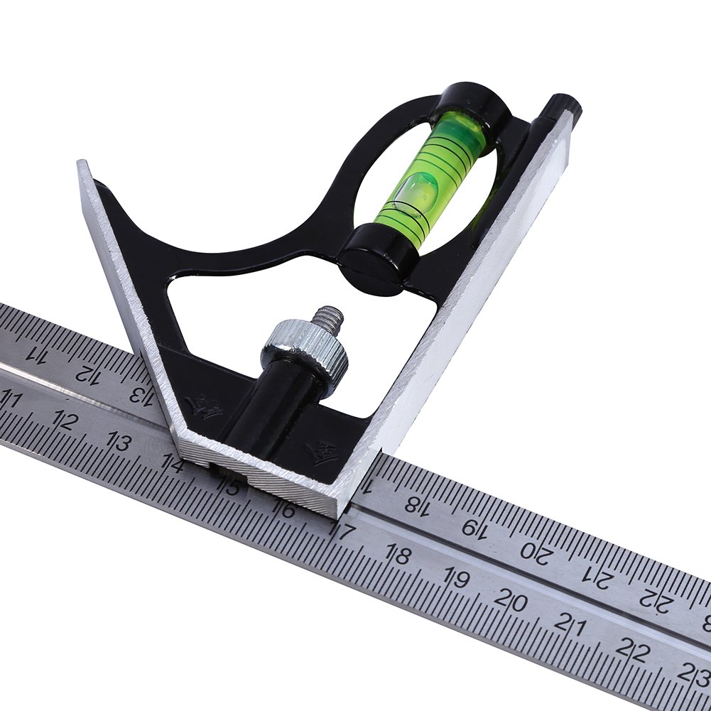 Combination Adjustable T Stainless Steel Multifunctional Combination Try Set Kit Right Angle Ruler GD