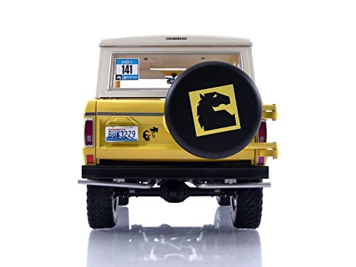 1969 Bronco #141 Rebelle Rally Toms Offroad x Roaming Wolves Artisan Collection 1/18 Diecast Model Car by Greenlight 19131