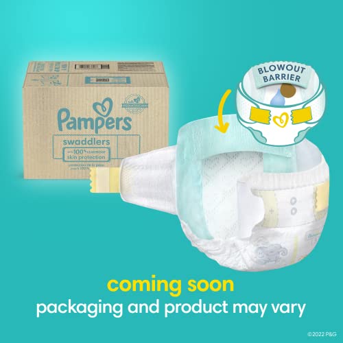 Diapers Size 3, 168 Count - Pampers Swaddlers Disposable Baby Diapers (Packaging & Prints May Vary)