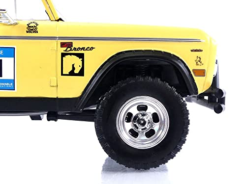1969 Bronco #141 Rebelle Rally Toms Offroad x Roaming Wolves Artisan Collection 1/18 Diecast Model Car by Greenlight 19131