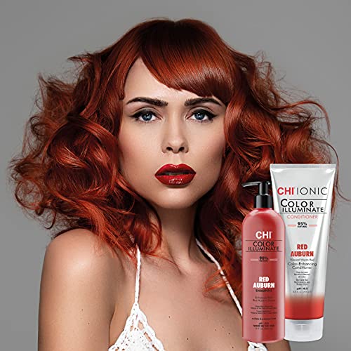 CHI Ionic Color Illuminate Conditioners - 95% Natural. Sulfate, Paraben and Gluten Free - 8.5 oz