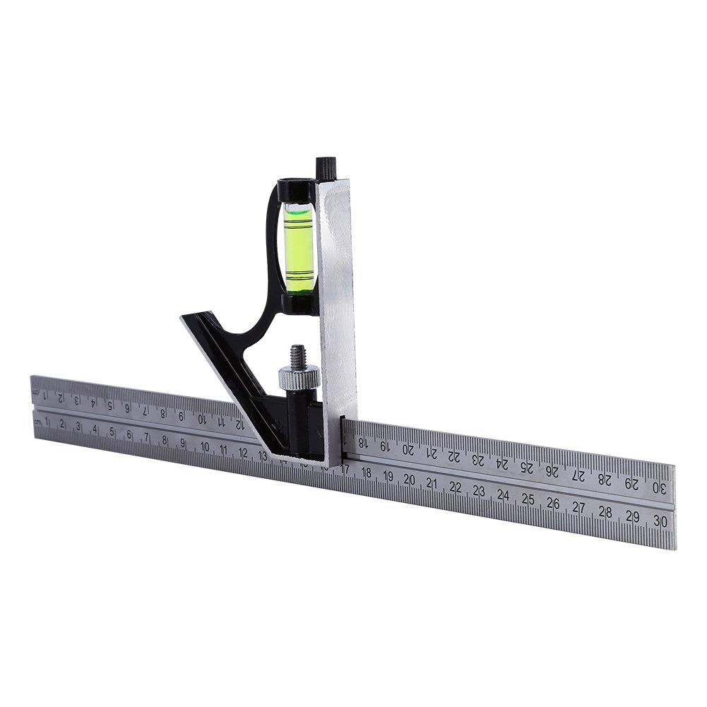 Combination Adjustable T Stainless Steel Multifunctional Combination Try Set Kit Right Angle Ruler GD