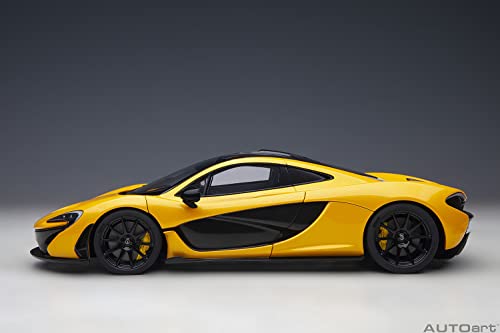 AUTOart McLaren P1 Volcano Yellow w/Yellow/Black Interior 1/18 Model Car 76067