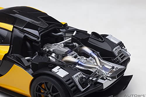 AUTOart McLaren P1 Volcano Yellow w/Yellow/Black Interior 1/18 Model Car 76067