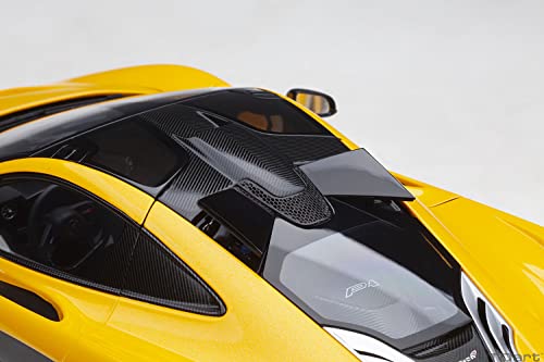 AUTOart McLaren P1 Volcano Yellow w/Yellow/Black Interior 1/18 Model Car 76067