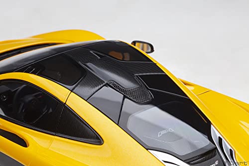 AUTOart McLaren P1 Volcano Yellow w/Yellow/Black Interior 1/18 Model Car 76067