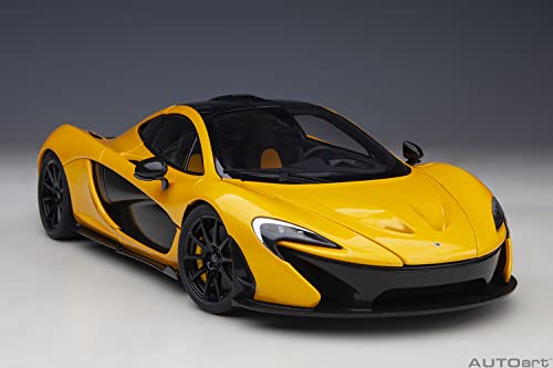 AUTOart McLaren P1 Volcano Yellow w/Yellow/Black Interior 1/18 Model Car 76067