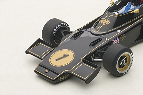 Autoart Lotus 72E 1973 Emerson Fittipaldi #1 with Driver Figure in Cockpit 1/18 Model Car