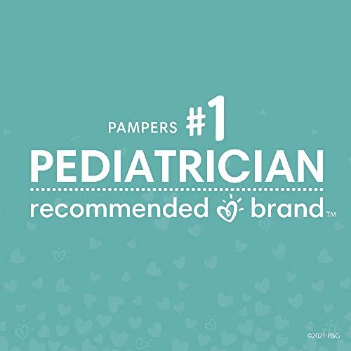 Pampers Baby Dry Diapers Size 0/Newborn 104 Count (Pack of 2)