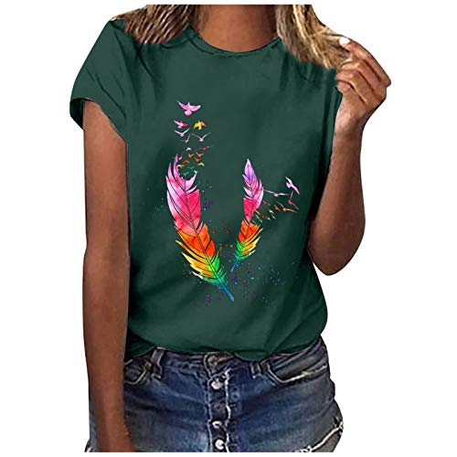 Women's Ruffle Short Sleeve Tie Up Back Crop Top Off Shoulder Bardot Blouse Flannel Shirts for Women Pink Purple