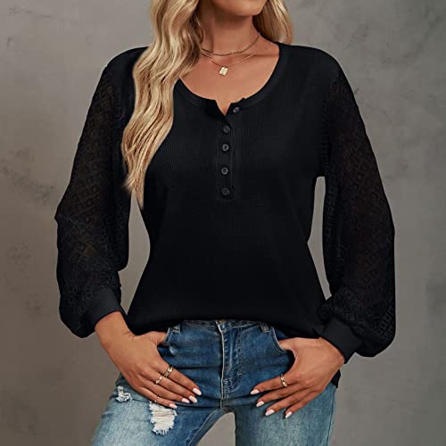 Sweatshirt for Women Loose Fit Crew Neck Long Sleeve Fashion Spring Sweaters Womens Long Sleeve Top V Neck