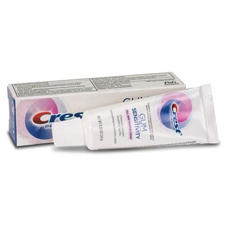 Crest Pro Health Gum and Sensitivity Toothpaste for Sensitive Teeth, Soft Mint, Travel Size 0.85 oz (24g)- Pack of 2