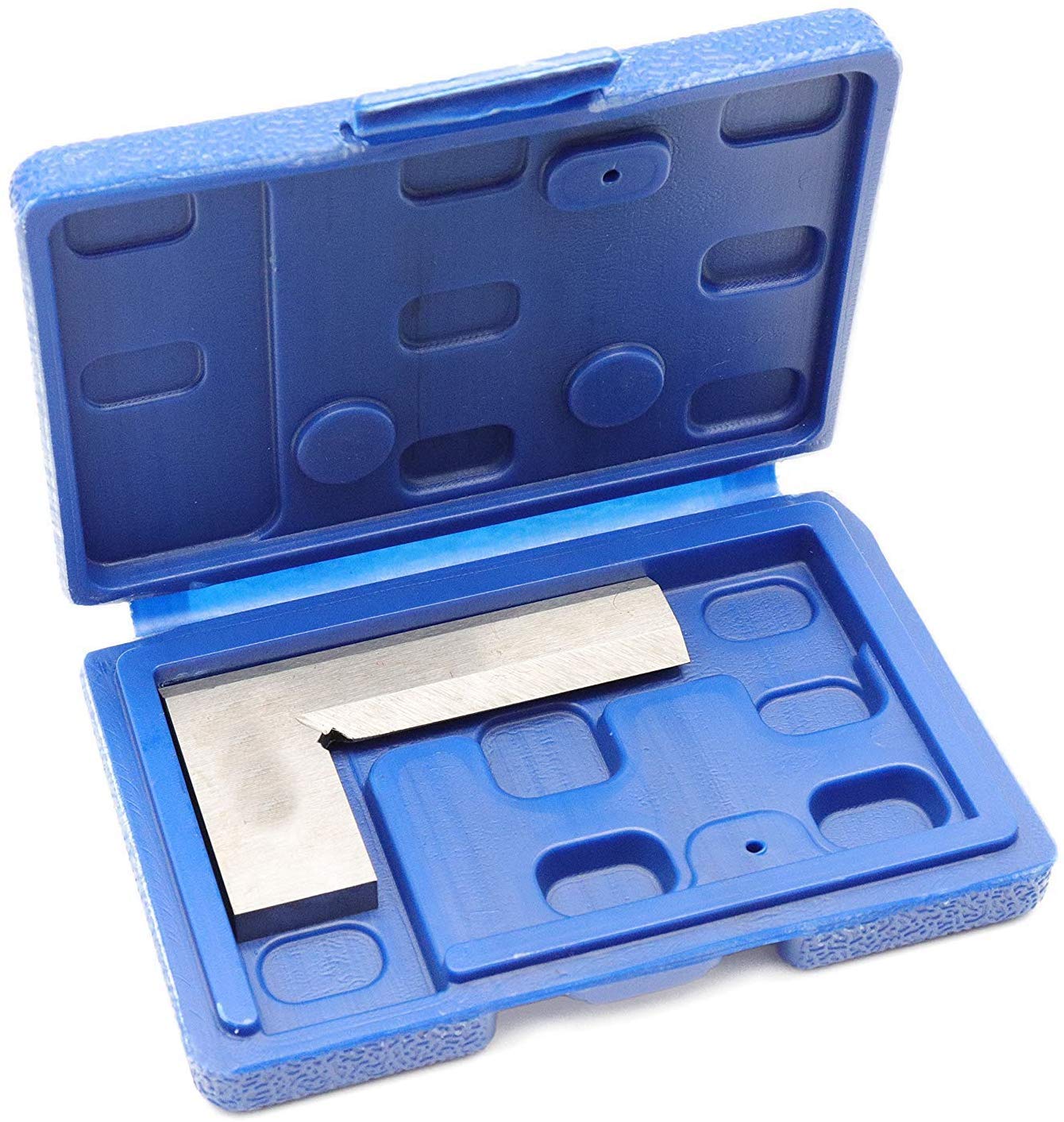 Dtacke Precision Machinist Style Magnetic Micro Square L Shaped Machinist Bevel Engineer Square 90° Degree Right Try Square Ruler