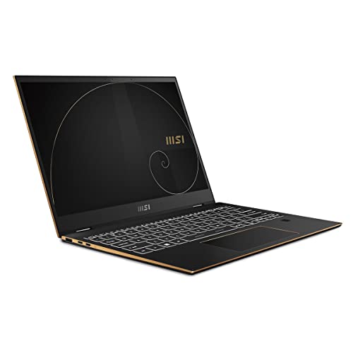 MSI Summit E13 Flip Evo 13.4" FHD+ 120hz Touch 2 in 1 Business Laptop: Intel Core i5-1240P Iris Xe 16GB LPDDR5 512GB NVMe SSD, 360-Degree Flip, Thunderbolt 4, MSI Pen, Win 11 Pro: Ink Black A12MT-003