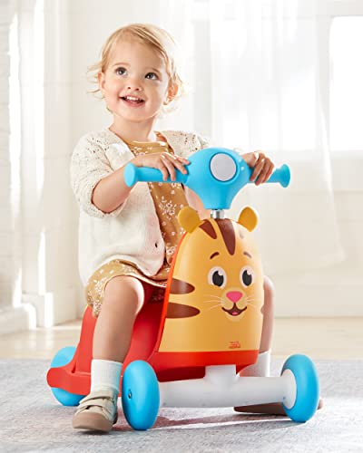 Skip Hop 3-in-1 Baby Activity Push Walker to Toddler Scooter, Daniel Tiger