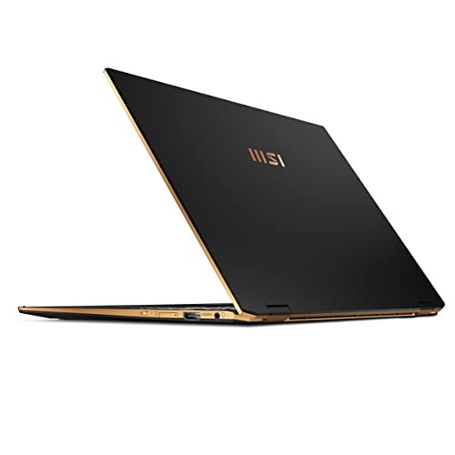 MSI Summit E13 Flip Evo 13.4" FHD+ 120hz Touch 2 in 1 Business Laptop: Intel Core i5-1240P Iris Xe 16GB LPDDR5 512GB NVMe SSD, 360-Degree Flip, Thunderbolt 4, MSI Pen, Win 11 Pro: Ink Black A12MT-003