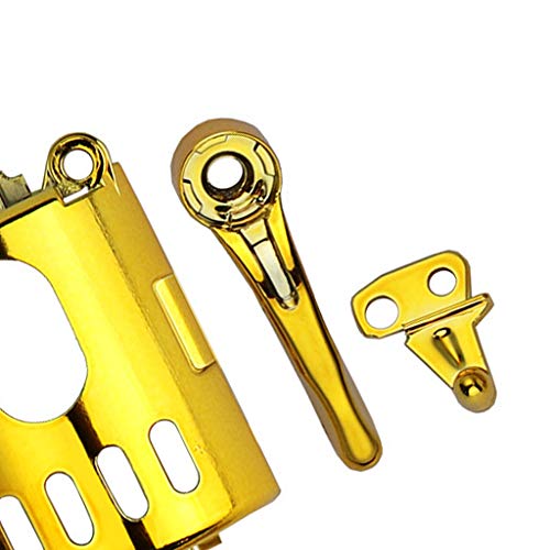 Serenable 3pcs/Set DIY Accessories Kit, Motor Cover, Adjustment Bar and Power Switch Fit for Wahl 8591 8148 8504 Cordless Magic Clips Clippers - Golden