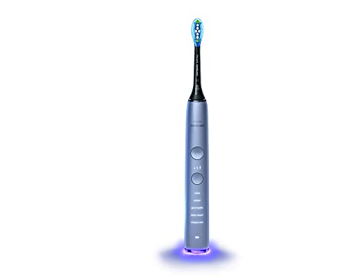 Philips Sonicare DiamondClean Smart 9500 Rechargeable Electric Power Toothbrush, Grey, HX9924/41