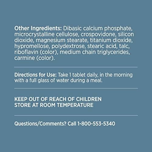 Bausch + Lomb Ocuvite Eye Vitamin and Mineral Supplement with Lutein, 60 Count Bottle