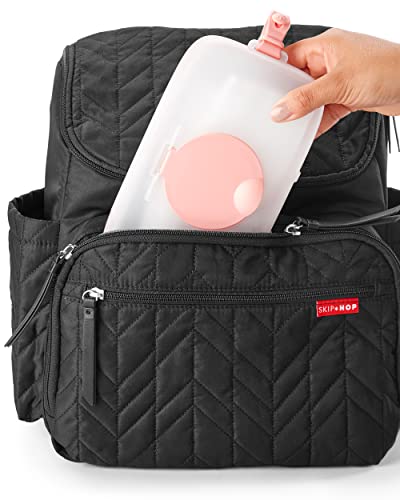 Skip Hop On-The-Go Wipes Dispenser, Grab & Go, Blush