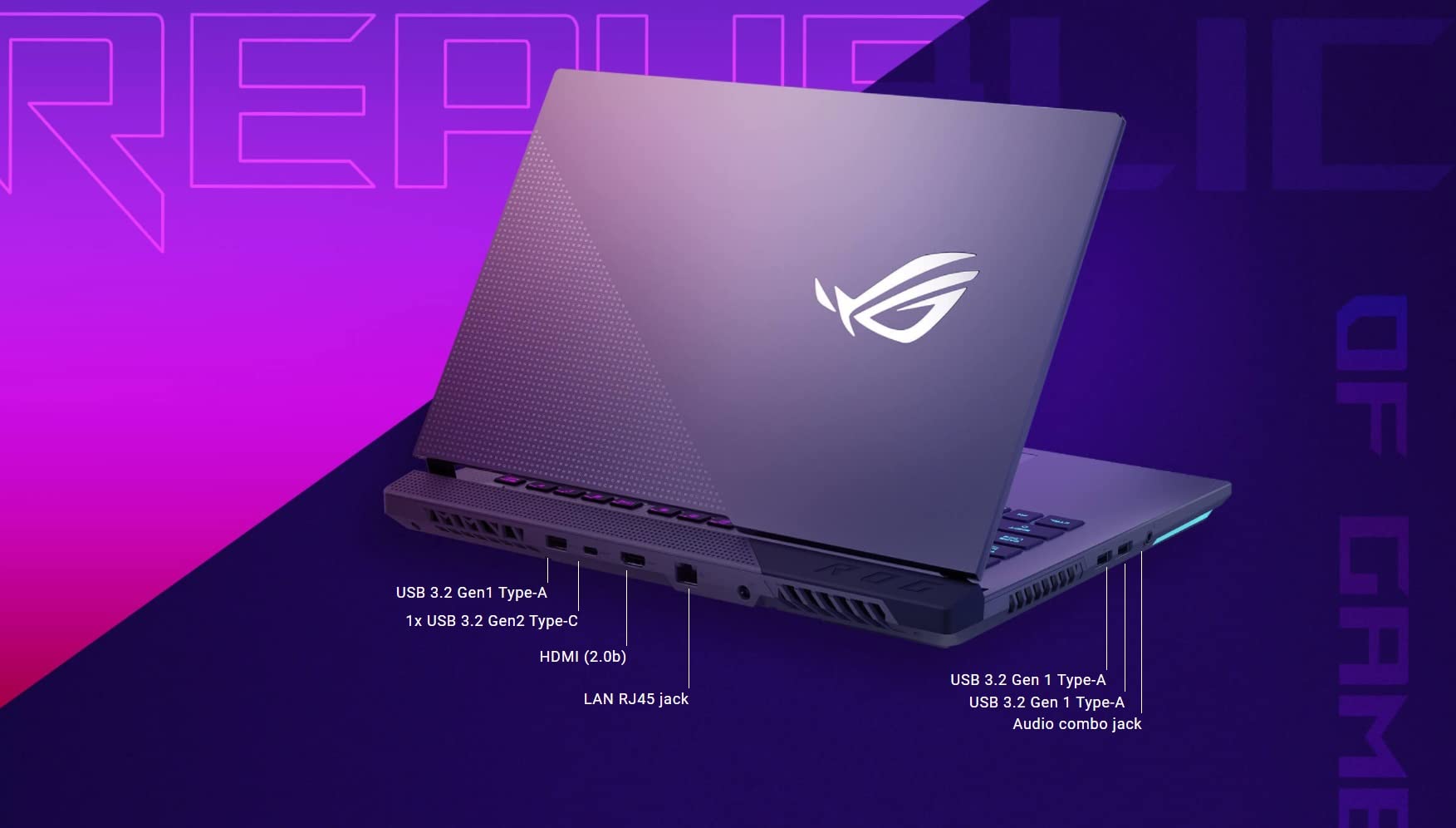 Asus 2022 New ROG Strix Premium Gaming Laptop: 17.3" FHD 144Hz IPS Display, AMD Gaming 8-Core Ryzen 9-5900HX, 32GB RAM, 1TB SSD, 4GB GeForce RTX 3050Ti, WiFi-6, Backlit-KYB, USB-C, Win10H, TF