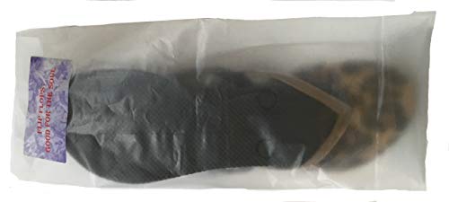 (10, Small Leopard and Black with Carrying Bag) Old Navy Flip Flop Sandals for Woman, Great for Beach or Casual Wear