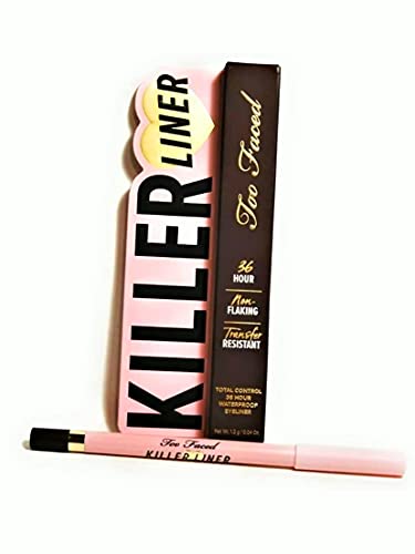 Too Faced Killer Liner 36-Hour Waterproof Eyeliner Killer Espresso .04 Ounces Gel Pencil