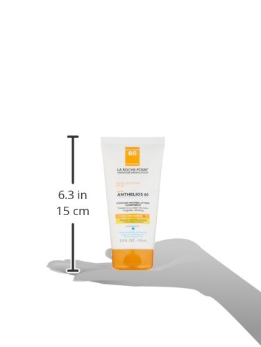 La Roche-Posay Anthelios Cooling Water Lotion Sunscreen for Body and Face, Broad Spectrum Sunscreen SPF, Absorbs Quickly, Water Resistant Every Day Sun Protection for Sensitive Skin